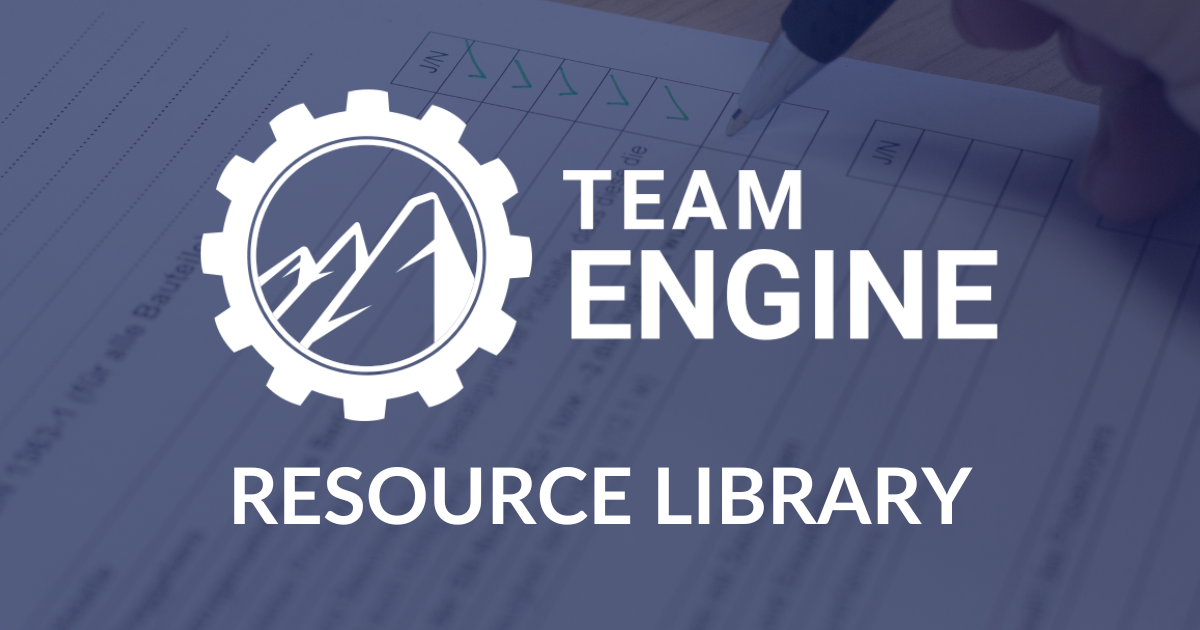 Resource Center | Team Engine
