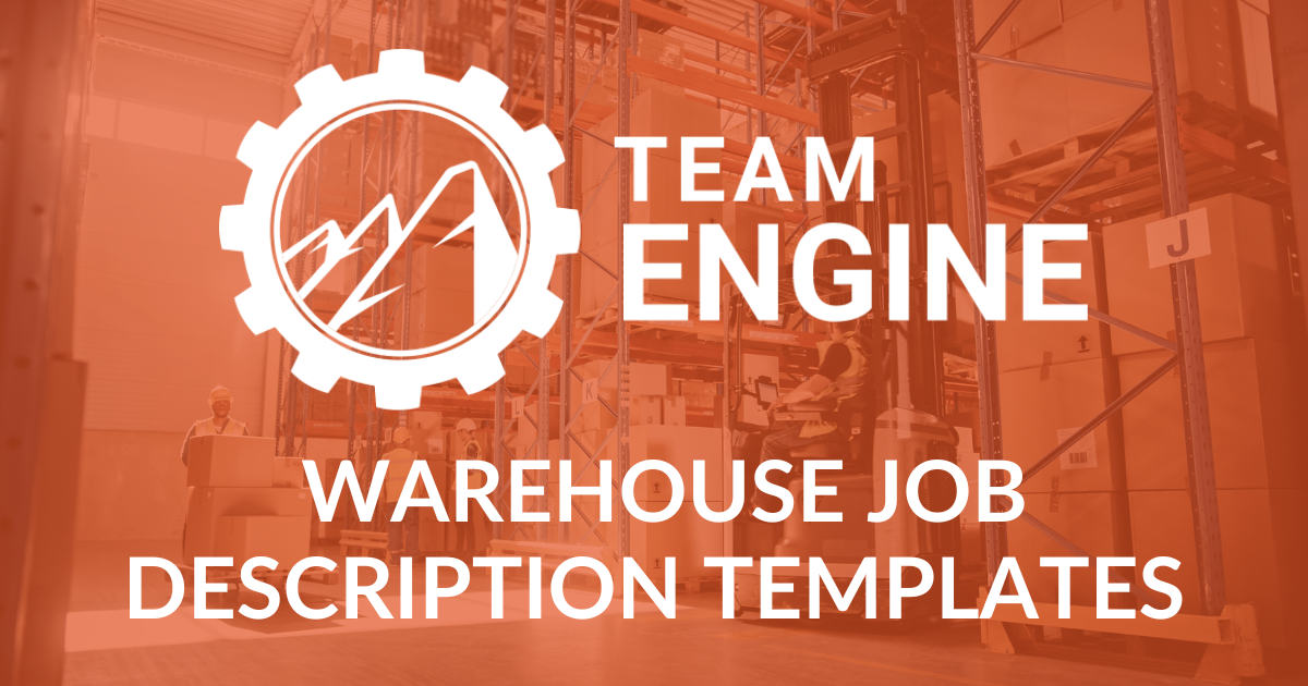 Warehouse & Distribution Job Description Templates